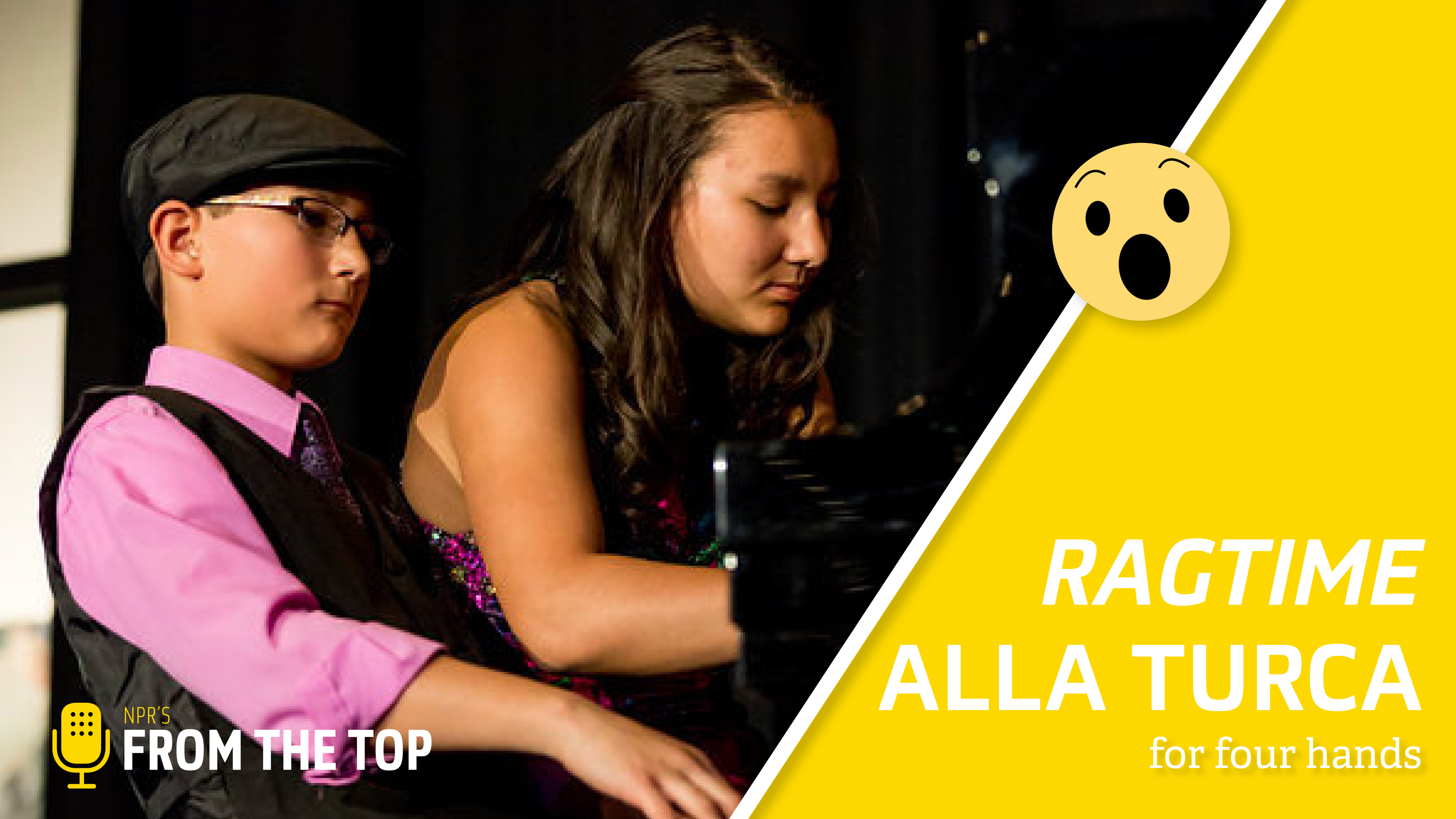 Siblings perform "Ragtime Alla Turca" for four hands! - From the Top