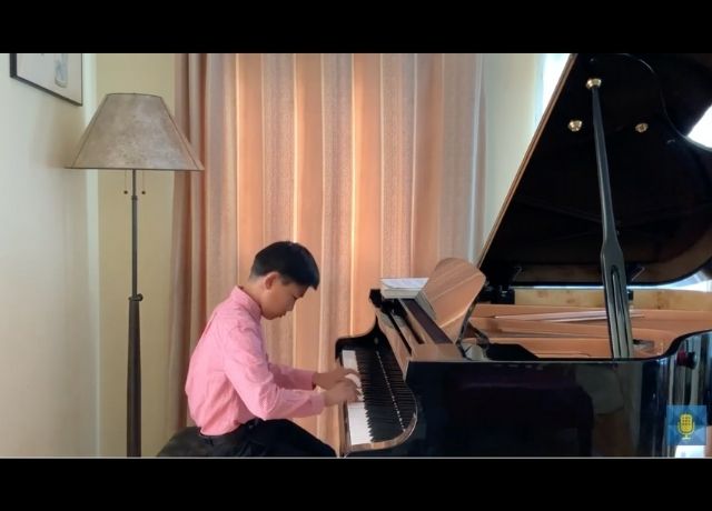 Virtual Concert: 13-year-old pianist Jerry Chang - From the Top