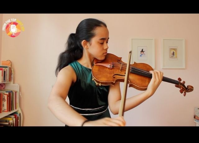 Daily Joy: 13-year-old violinist plays Wieniawski - From the Top