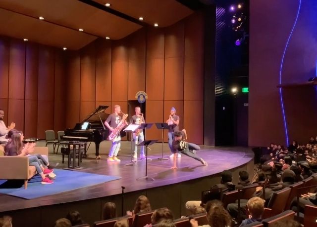 Saxophonist breakdances! - From the Top